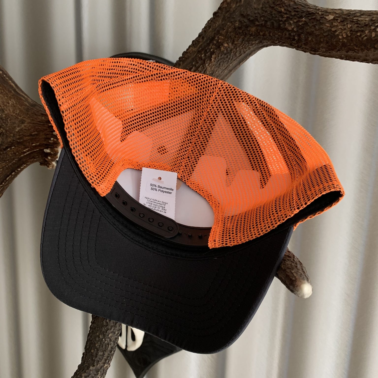 Hornady Base Cap Black Orange Sniper Mesh Cap Special Edition Hornady ...
