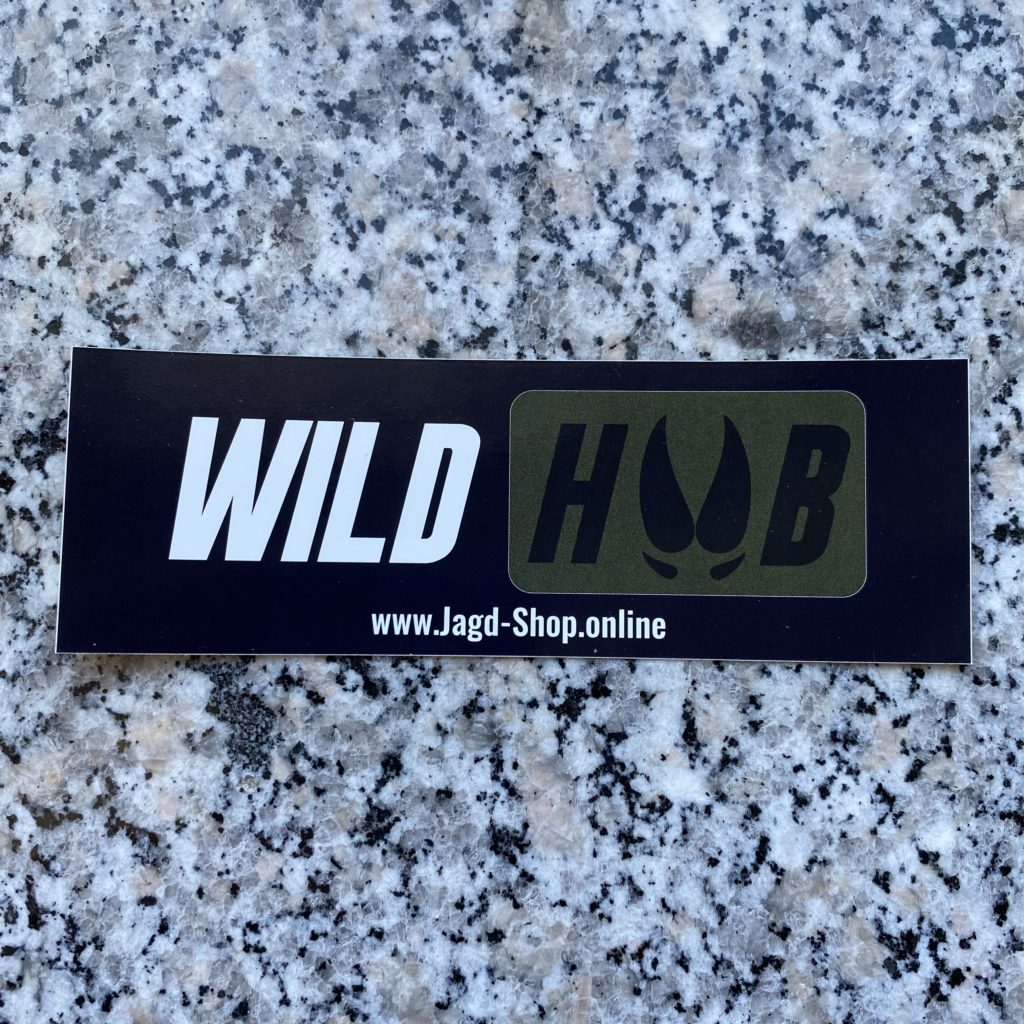 Wild Hub Sticker Aufkleber 5x15cm - Jagd Shop: Dein Jagd Shop online